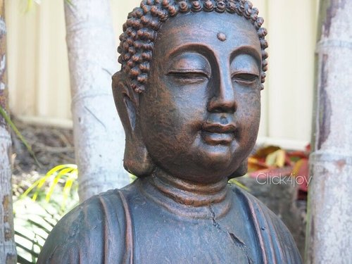 Large Antique Style 70CM RULAI BUDDHA Statue Home Decor Garden Ornament ...